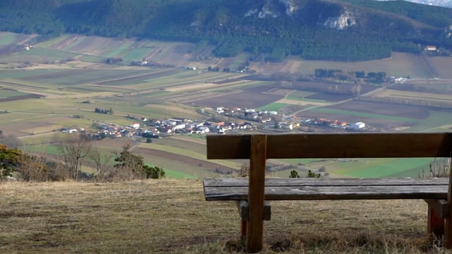 Bench, Mountains, Landscape. Free Stock Video - Pixabay