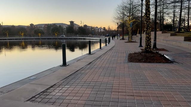 The Woodlands Texas, Sidewalk, Waterway. Free Stock Video - Pixabay