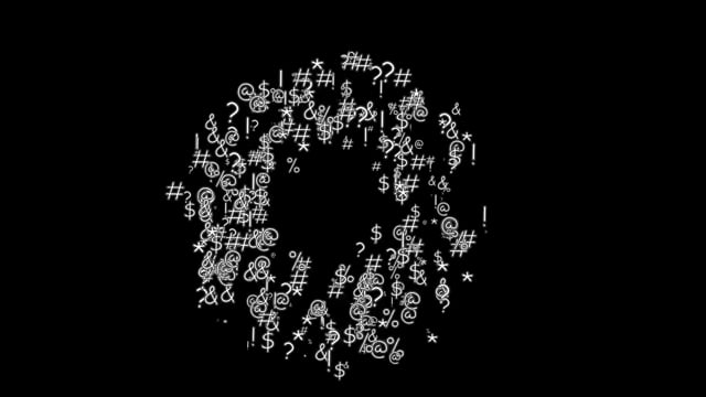 Character, Symbols, Letters. Free Stock Video - Pixabay