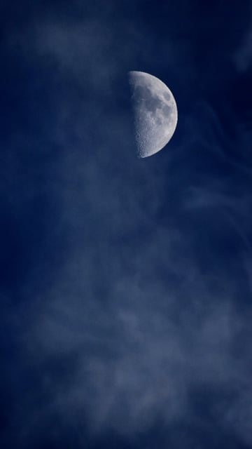 Moon, Clouds, Fog. Free Stock Video - Pixabay