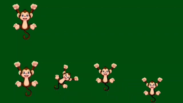 Greenscreen, Cartoon Monkey, Monkey. Free Stock Video - Pixabay