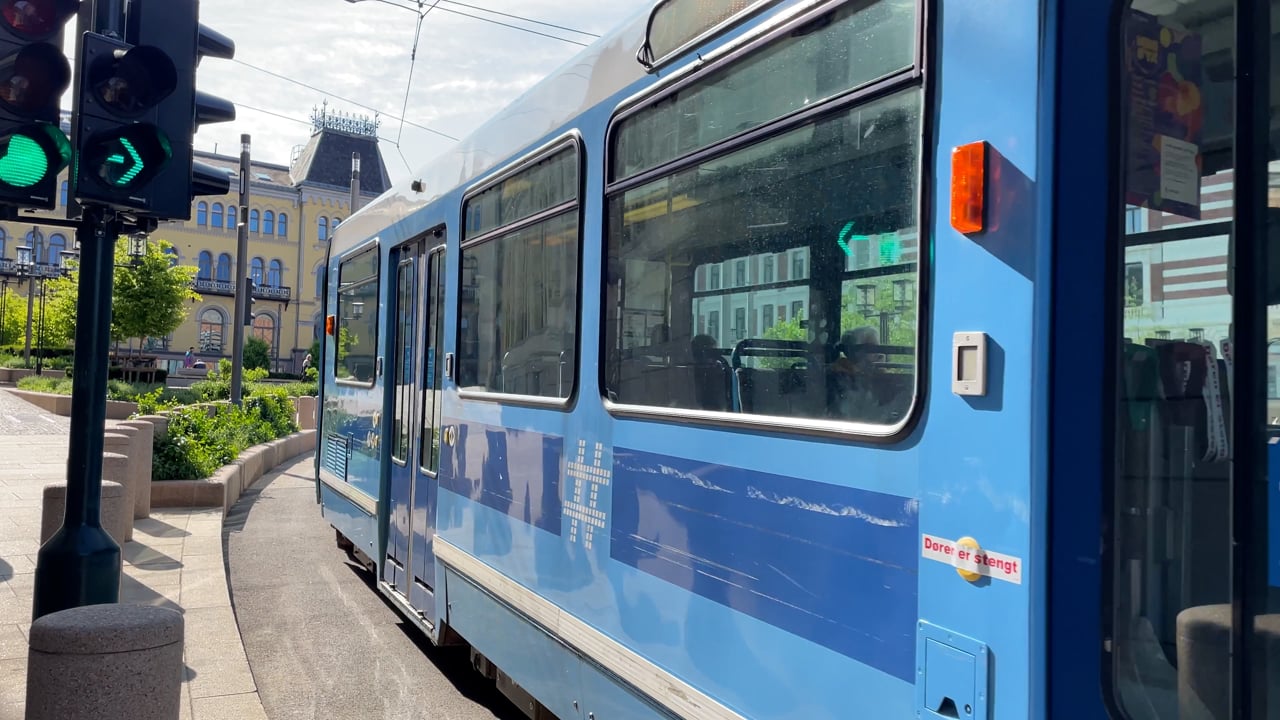 Norway, Oslo, Tram. Free Stock Video - Pixabay