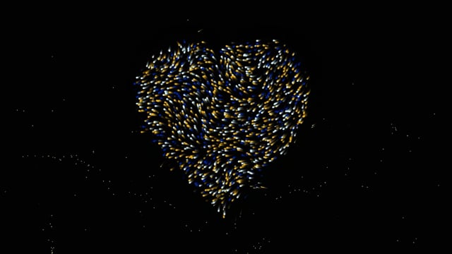 Heart, Particles, Lights. Free Stock Video - Pixabay