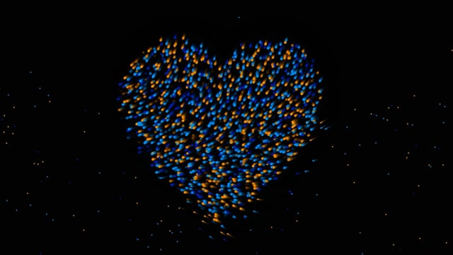 Heart, Particles, Lights. Free Stock Video - Pixabay