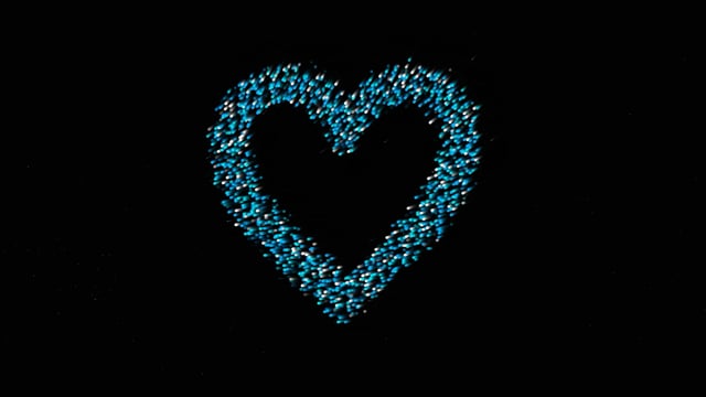 Heart, Particles, Lights. Free Stock Video - Pixabay