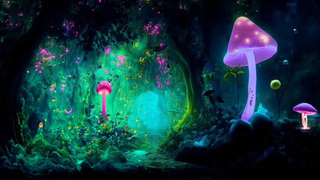 Mushroom, Waterfall, Cave. Free Stock Video - Pixabay
