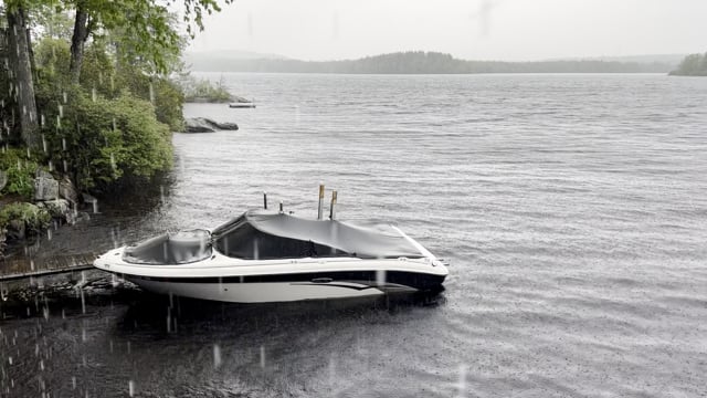 Boat, Lake, Storm. Free Stock Video - Pixabay