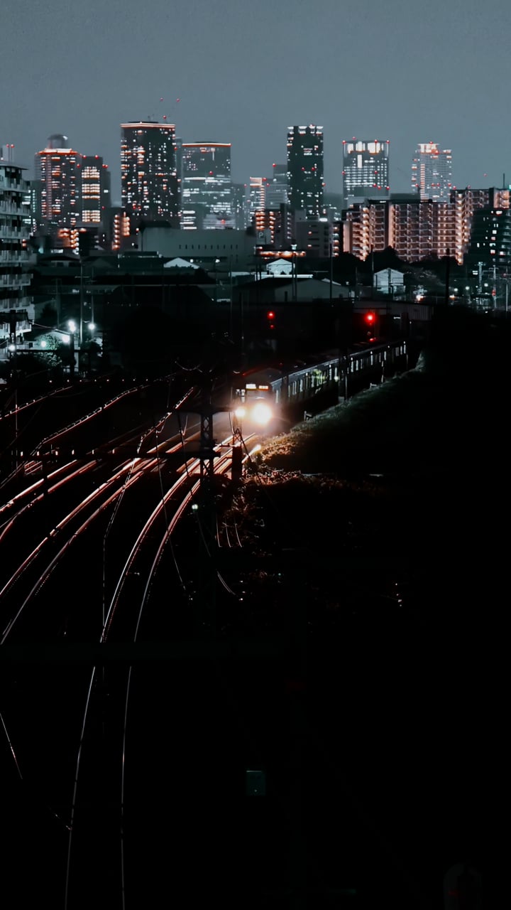 Train, Commuting Train, Night View. Free Stock Video - Pixabay