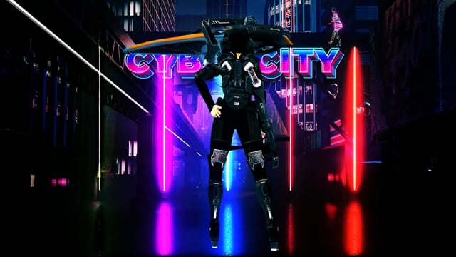 Cyber City, Woman, Backwards. Free Stock Video - Pixabay