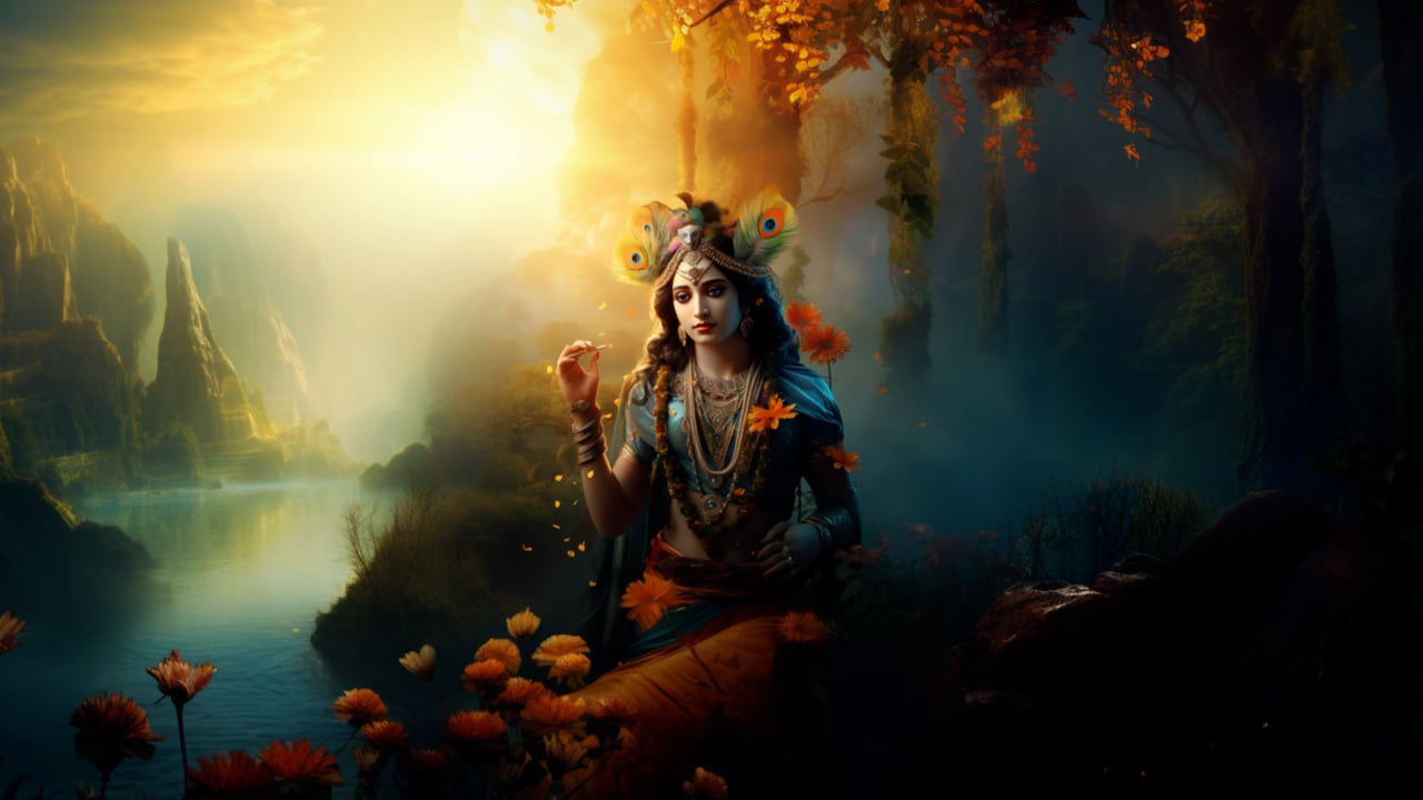 God, Goddess, Krishna. Free Stock Video - Pixabay