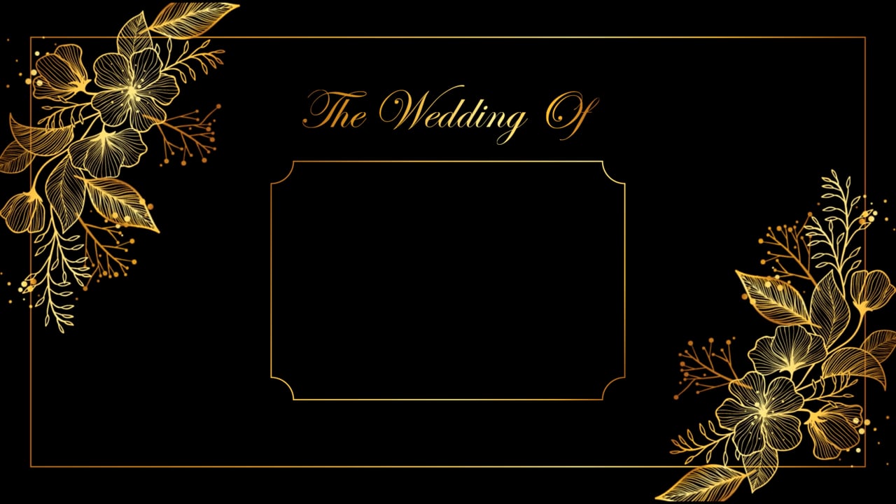 High Resolution Invitation Frame Flower Frame For Invitation Card.