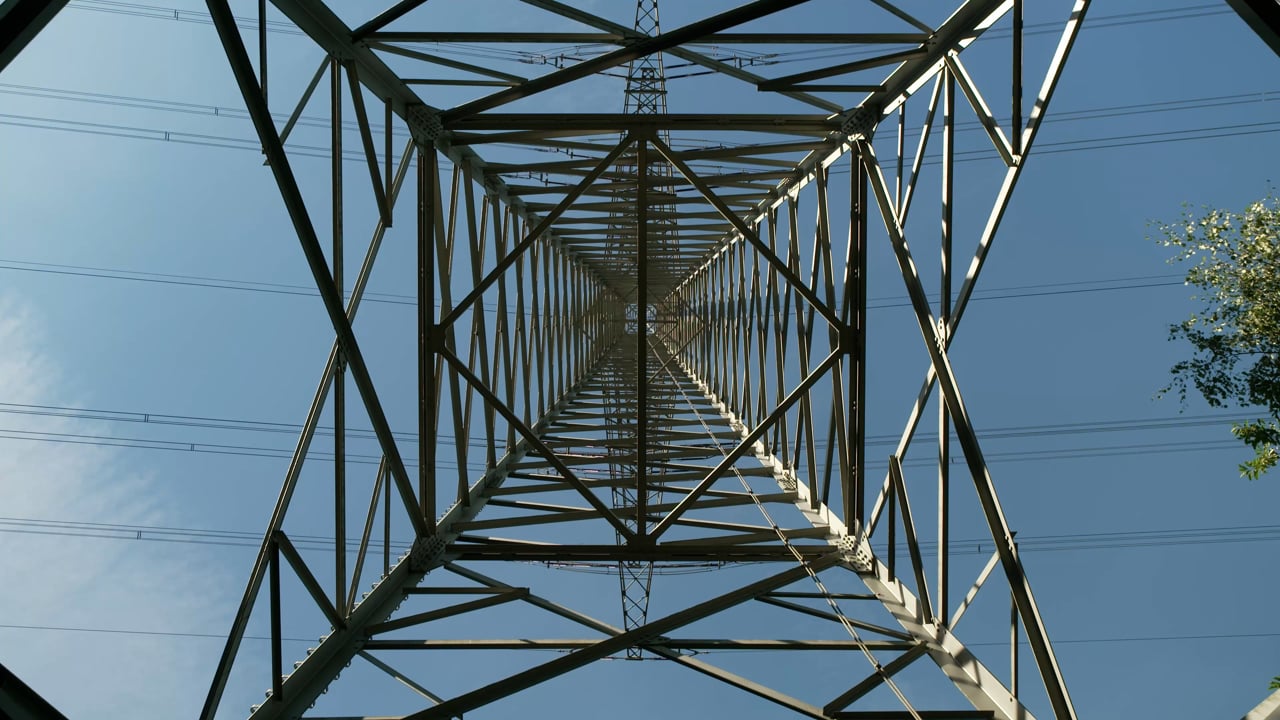 Power Line, Energy, Power Pole. Free Stock Video - Pixabay