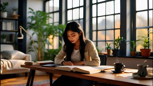 Ai Generated, Girl, Study. Free Stock Video - Pixabay
