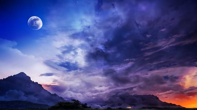 Sunset And Moon Videos: Download 9,114+ Free 4K & HD Stock Footage ...