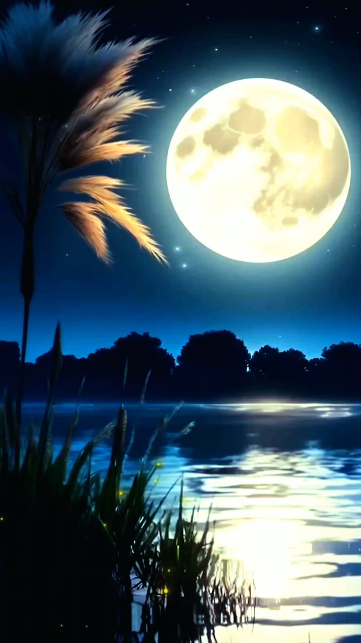 Ai Generated, Moon, Moonlight. Free Stock Video - Pixabay