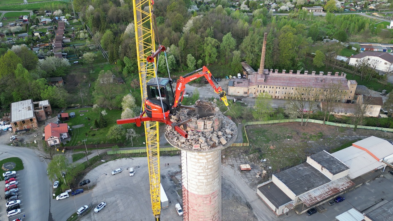Chimney, Destruction, Demolition. Free Stock Video - Pixabay