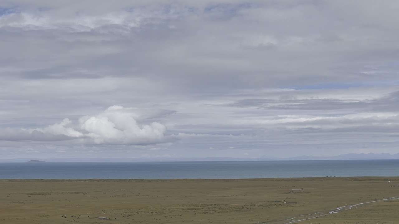 Lago Qinghai Salt Pond Dry Land Photo Qinghai China — Stock Photo