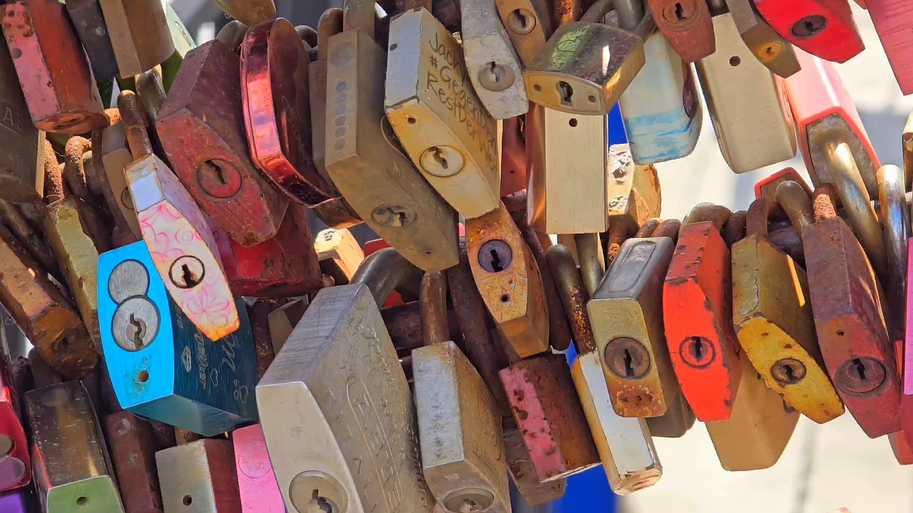 Bridge, Love, Locks. Free Stock Video - Pixabay