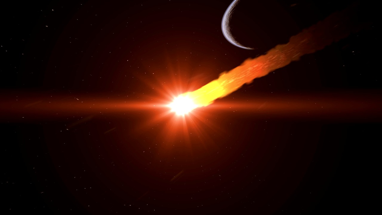 Asteroid, Meteorite, Meteor. Free Stock Video - Pixabay