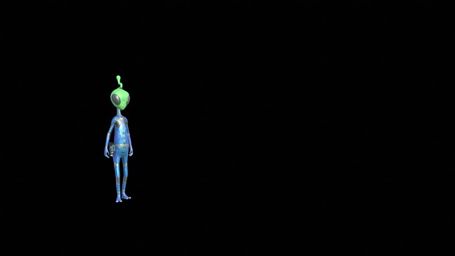 Alien, Space, Cartoon. Free Stock Video - Pixabay