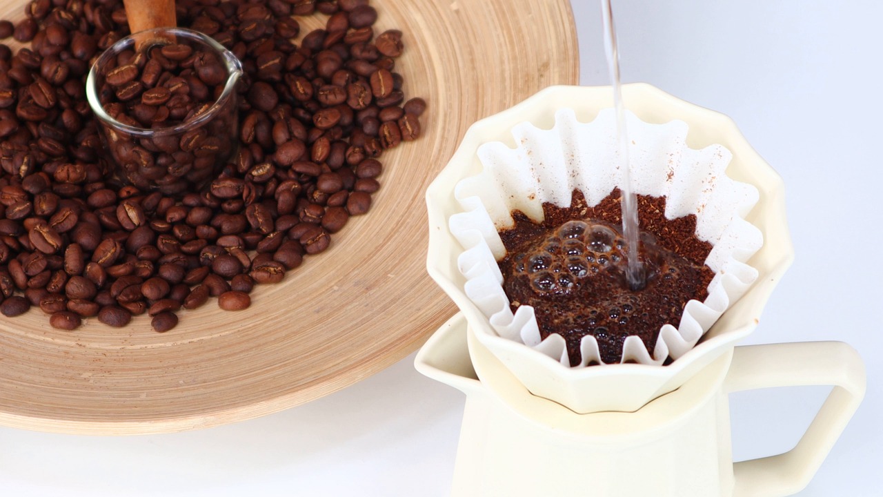 Coffee, Coffee Beans, Dripper. Free Stock Video - Pixabay