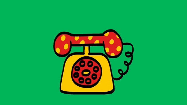 Phone Ringing Animation Green Screen