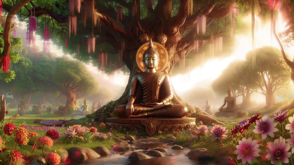 Buddha, Nature, Tree. Free Stock Video - Pixabay
