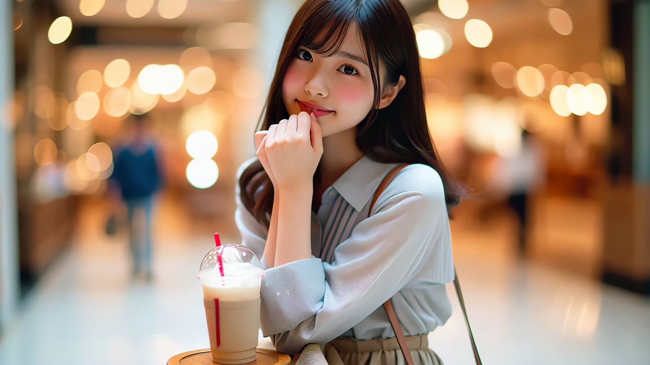 Ai Generated Girl Smile Free Stock Video Pixabay