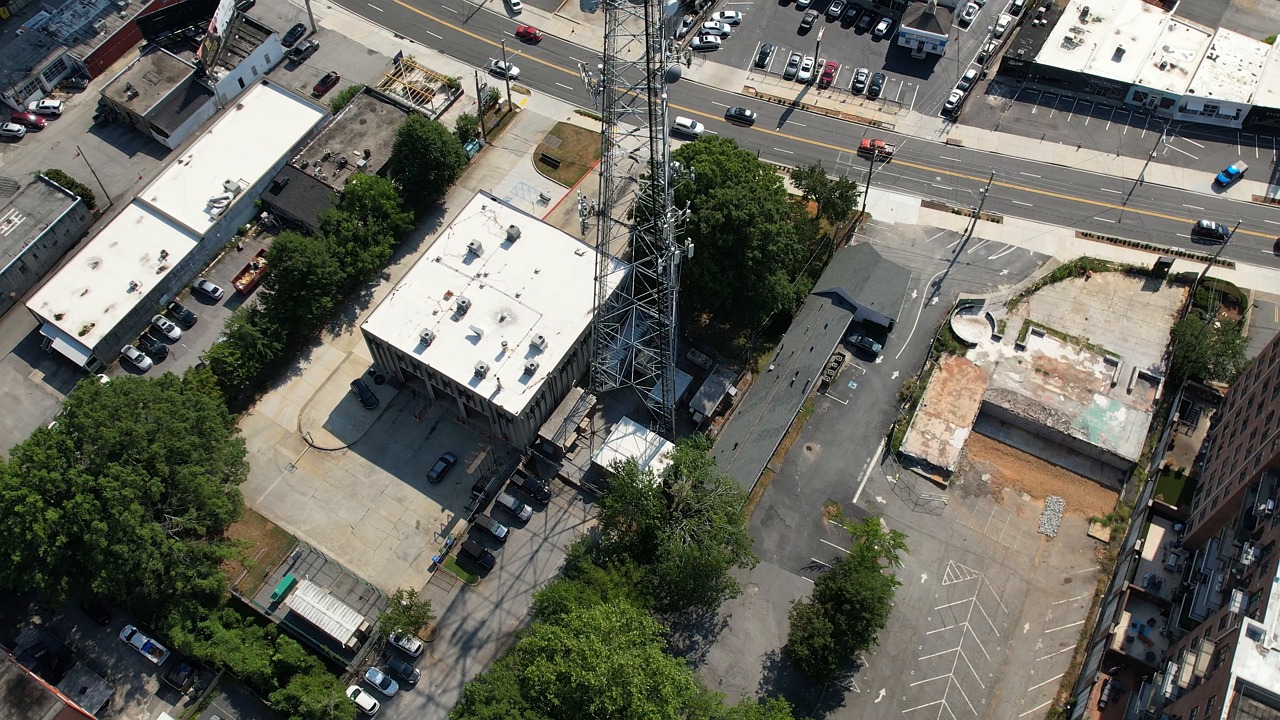 Radio Tower, Antenna, Building. Free Stock Video - Pixabay