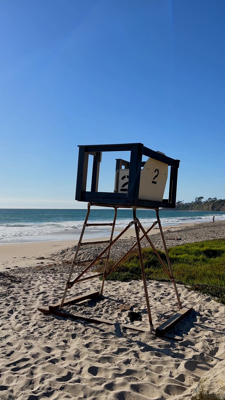 Lifeguard, Stand, Ocean. Free Stock Video - Pixabay