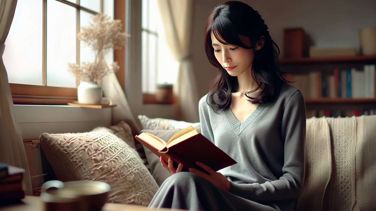 Reading, Female, Quiet Time. Free Stock Video - Pixabay