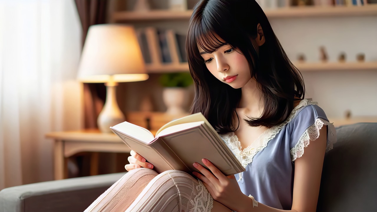 Reading, Female, Quiet Time. Free Stock Video - Pixabay