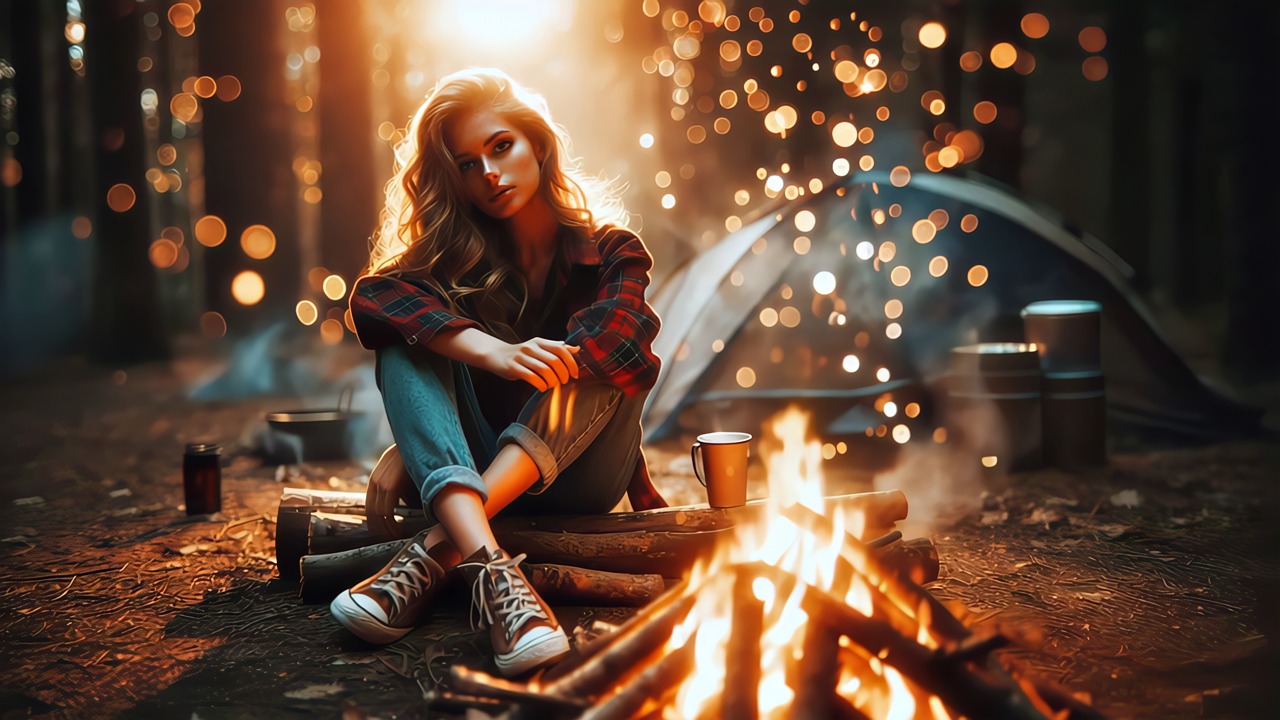 Campfire, Nature, Outdoors. Free Stock Video - Pixabay