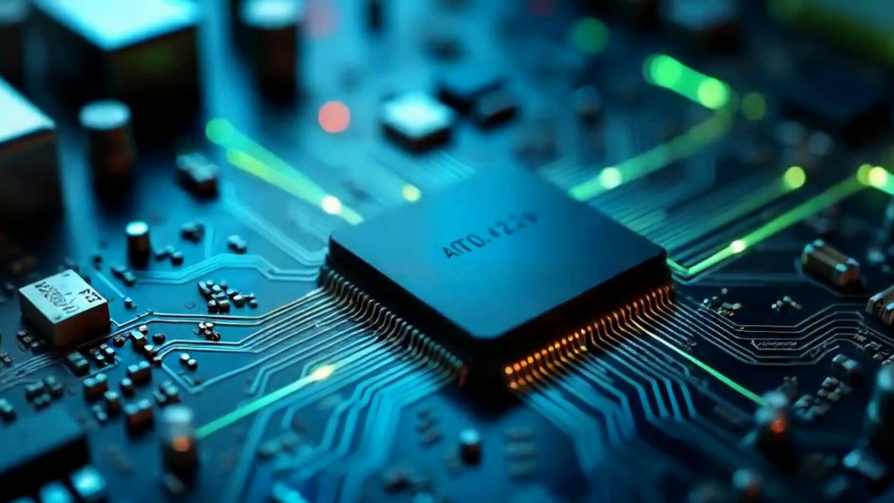 Microchip, Processor, Chip. Free Stock Video - Pixabay