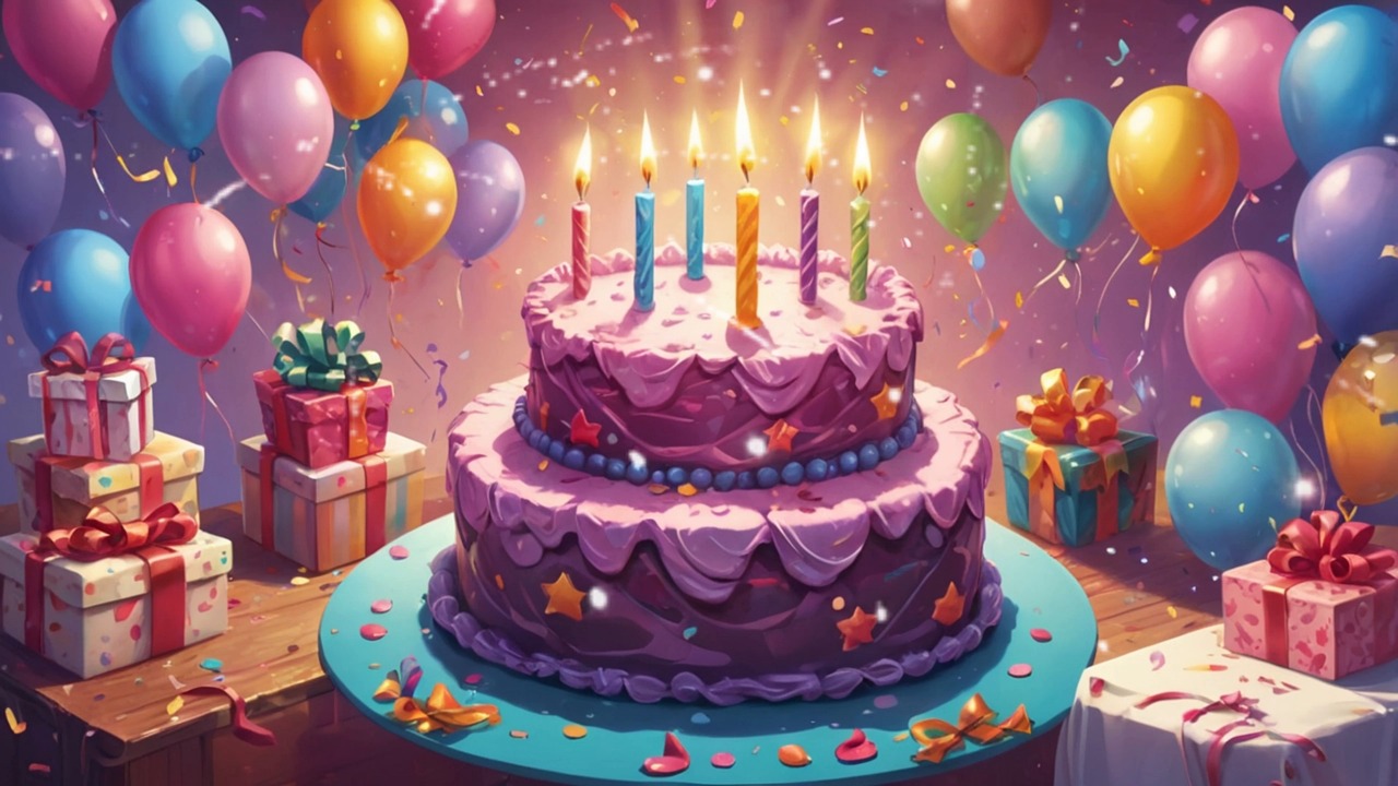 Ai Generated, Cake, Happy Birthday. Free Stock Video - Pixabay