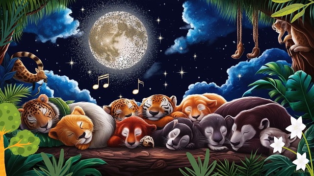 Jungle Lullaby, Sleeping Animals, Forest. Free Stock Video - Pixabay