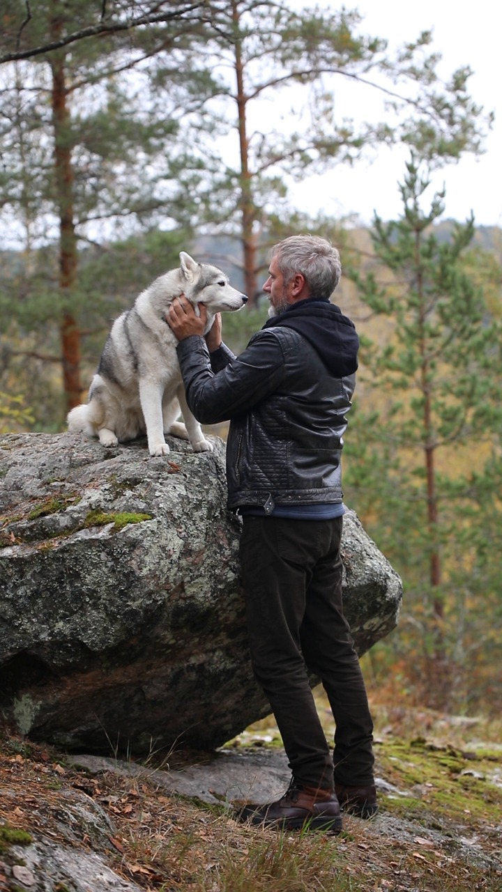 Man, Dog, Outdoors. Free Stock Video - Pixabay
