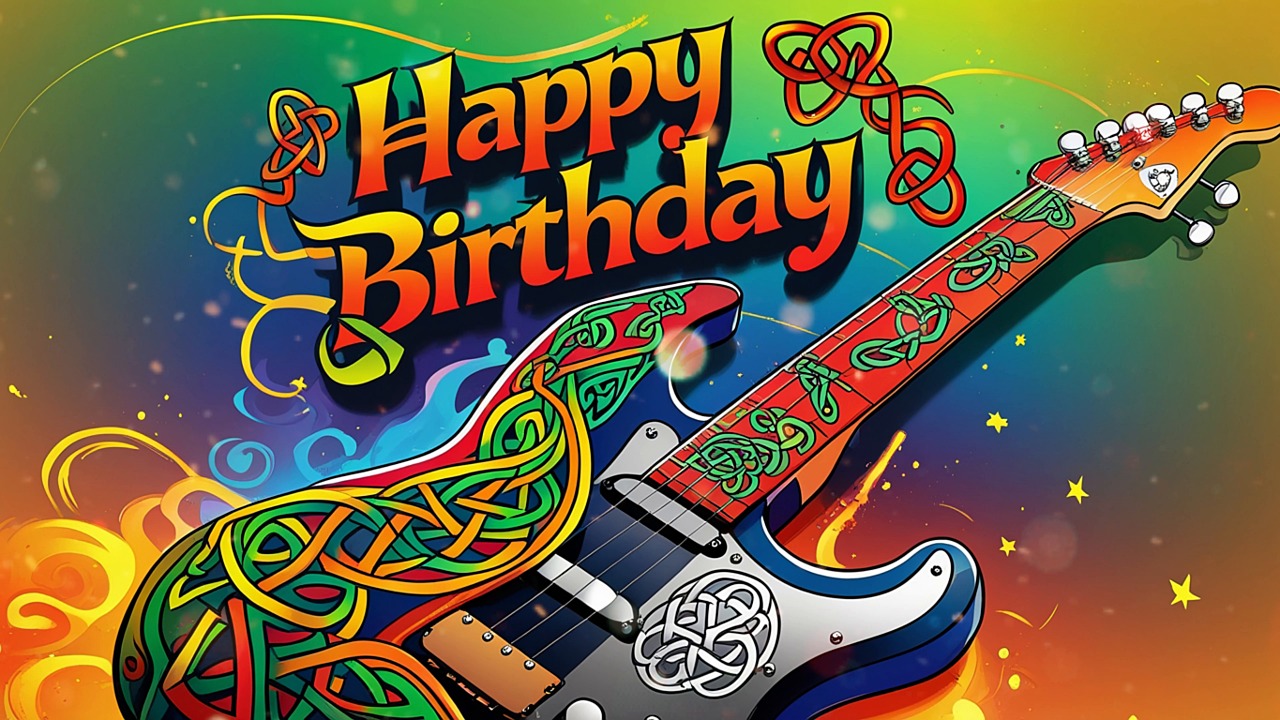 Happy Birthday, Guitar, Instrument. Free Stock Video - Pixabay
