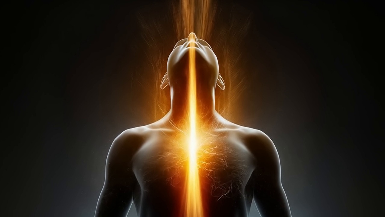 Energy Flow, Spiritual Awakening, Silhouette. Free Stock Video - Pixabay