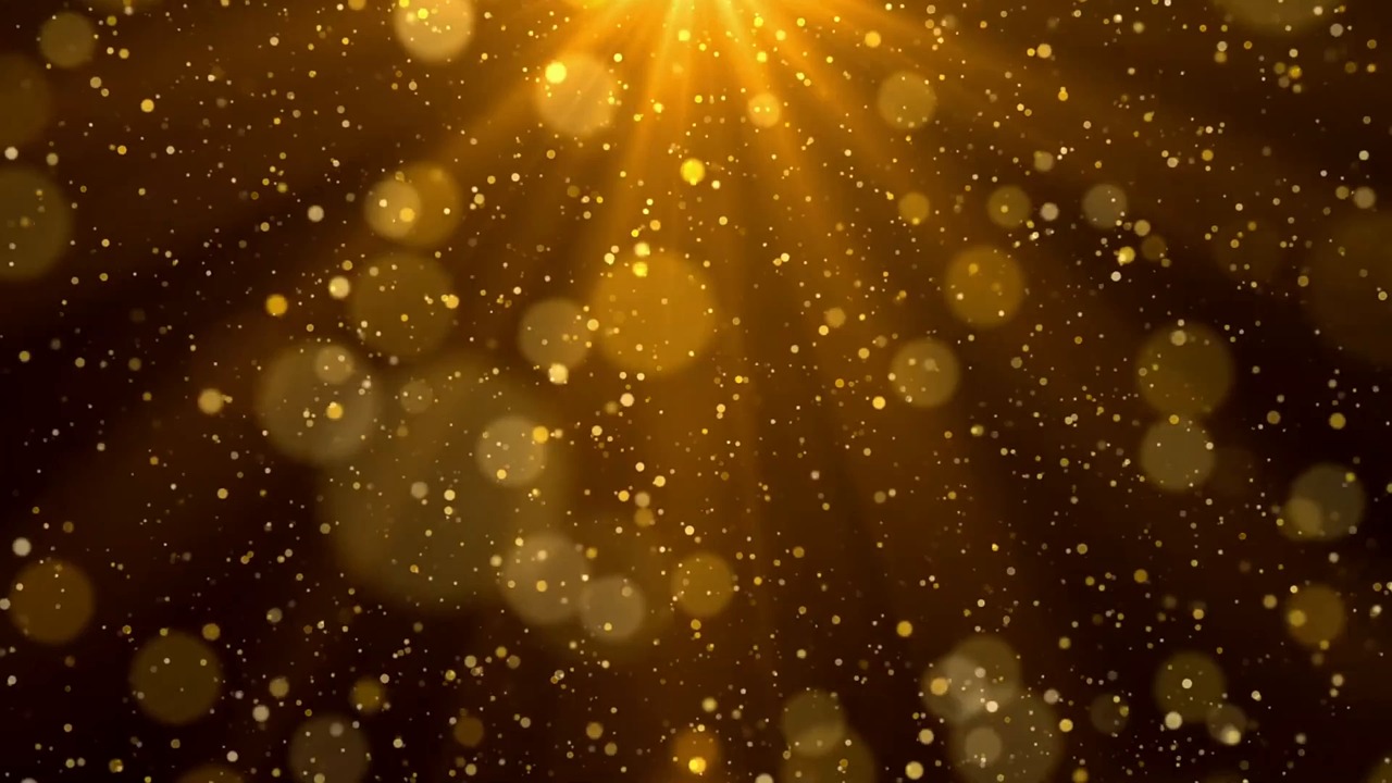 Golden, Particles, Bokeh. Free Stock Video - Pixabay
