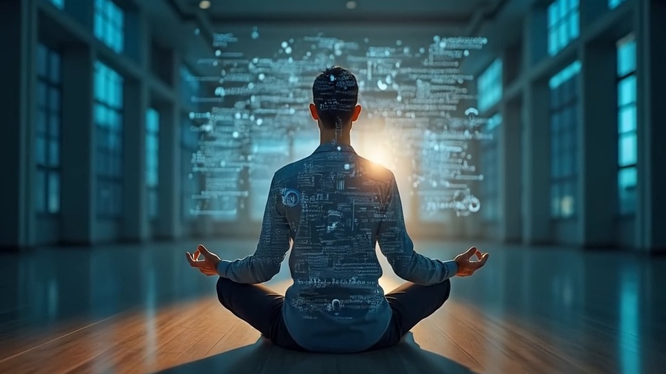 Meditation, Technology, Digital. Free Stock Video - Pixabay