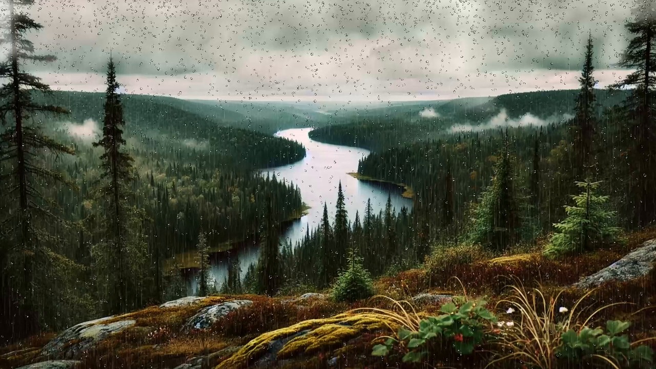 Rain, Rainy Days, Relaxing Atmosphere. Free Stock Video - Pixabay