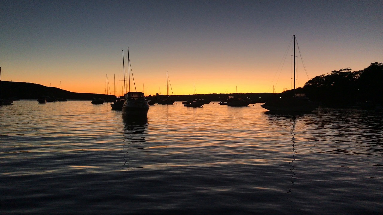 Sunset, Balmoral Beach, Beach. Free Stock Video - Pixabay
