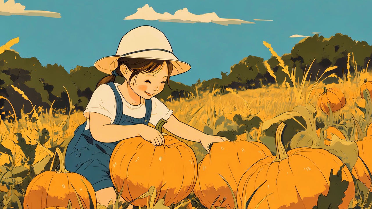 Pumpkin Patch, Autumn, Fall. Free Stock Video - Pixabay