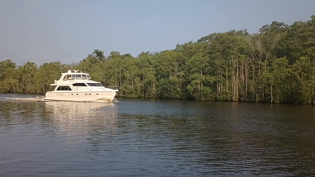 Intracoastal Waterway, Icw, Cruising The Intracoastal. Free Stock Video ...
