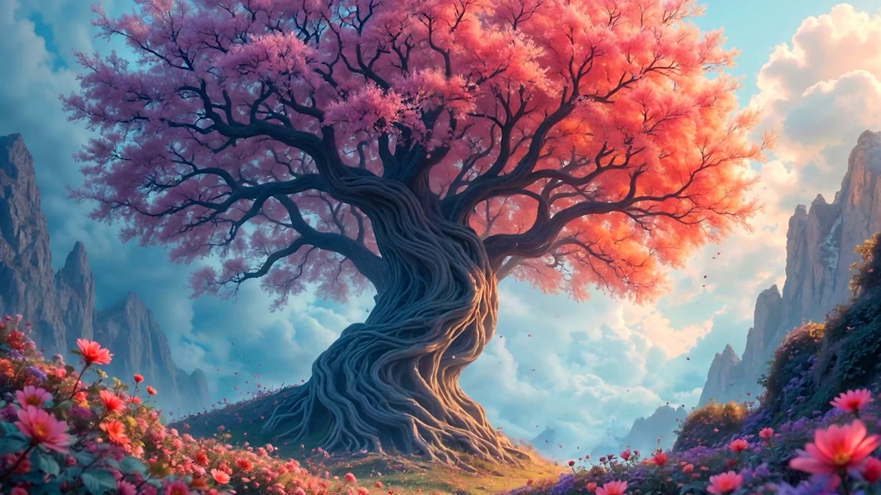 Wallpaper, Fantastic, Tree. Free Stock Video - Pixabay