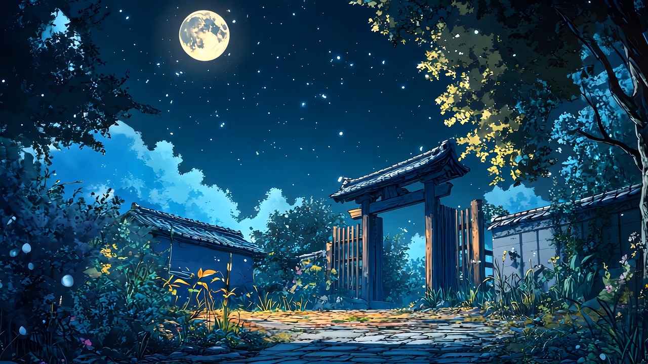 Japanese Gate, Torii, Night. Free Stock Video - Pixabay