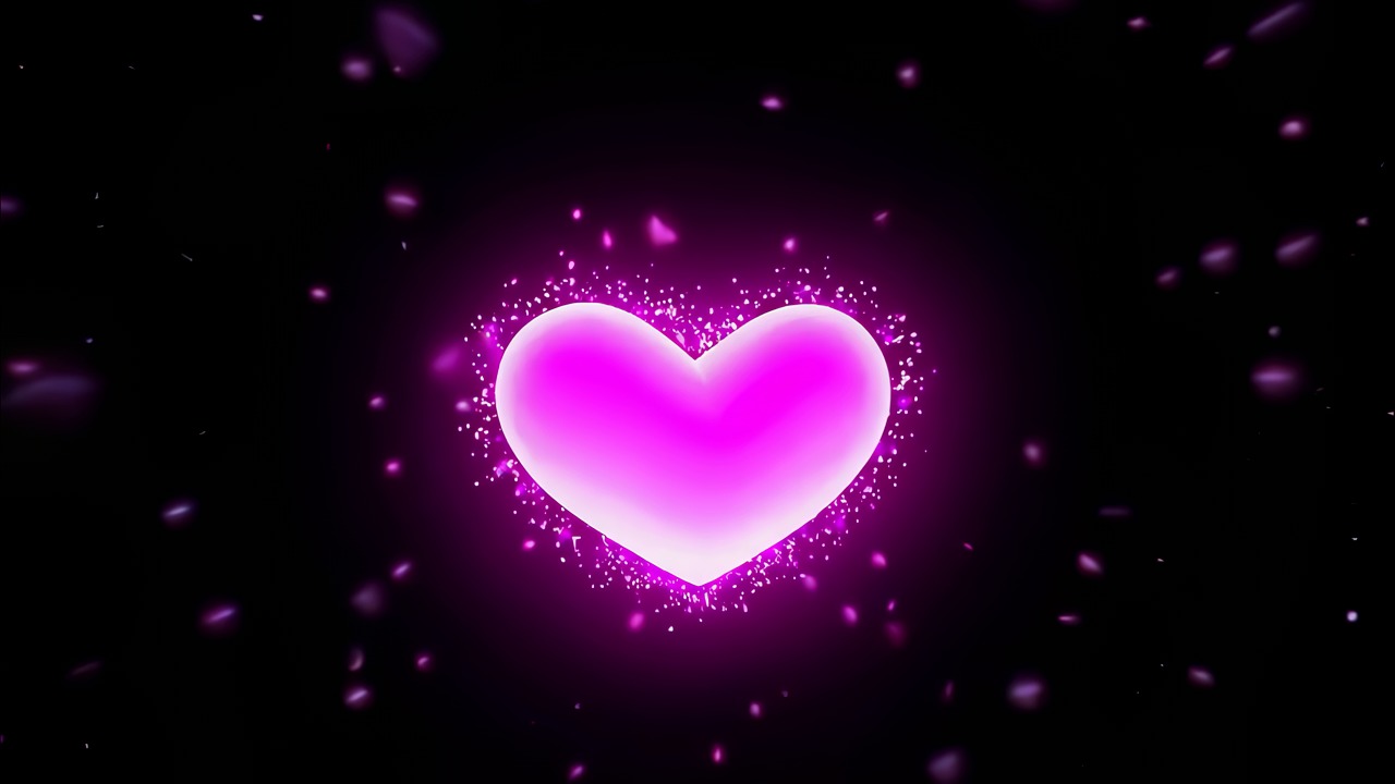 Heart, Glow, Light. Free Stock Video - Pixabay