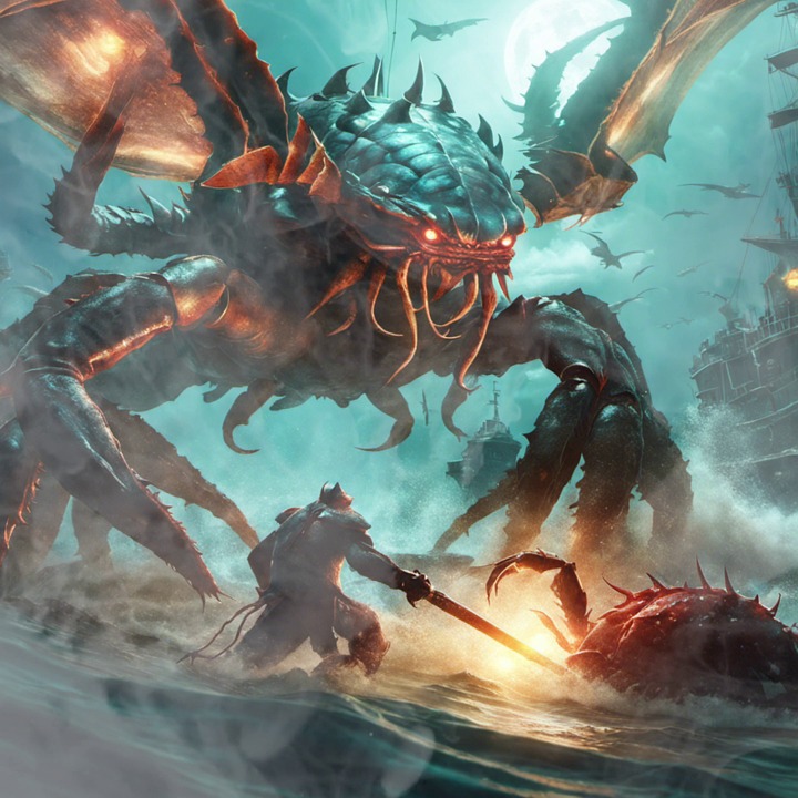 Fantasy, Monster, Crab. Free Stock Video - Pixabay