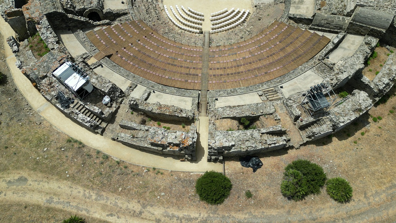 Roman Ruins, Ancient, Beach. Free Stock Video - Pixabay